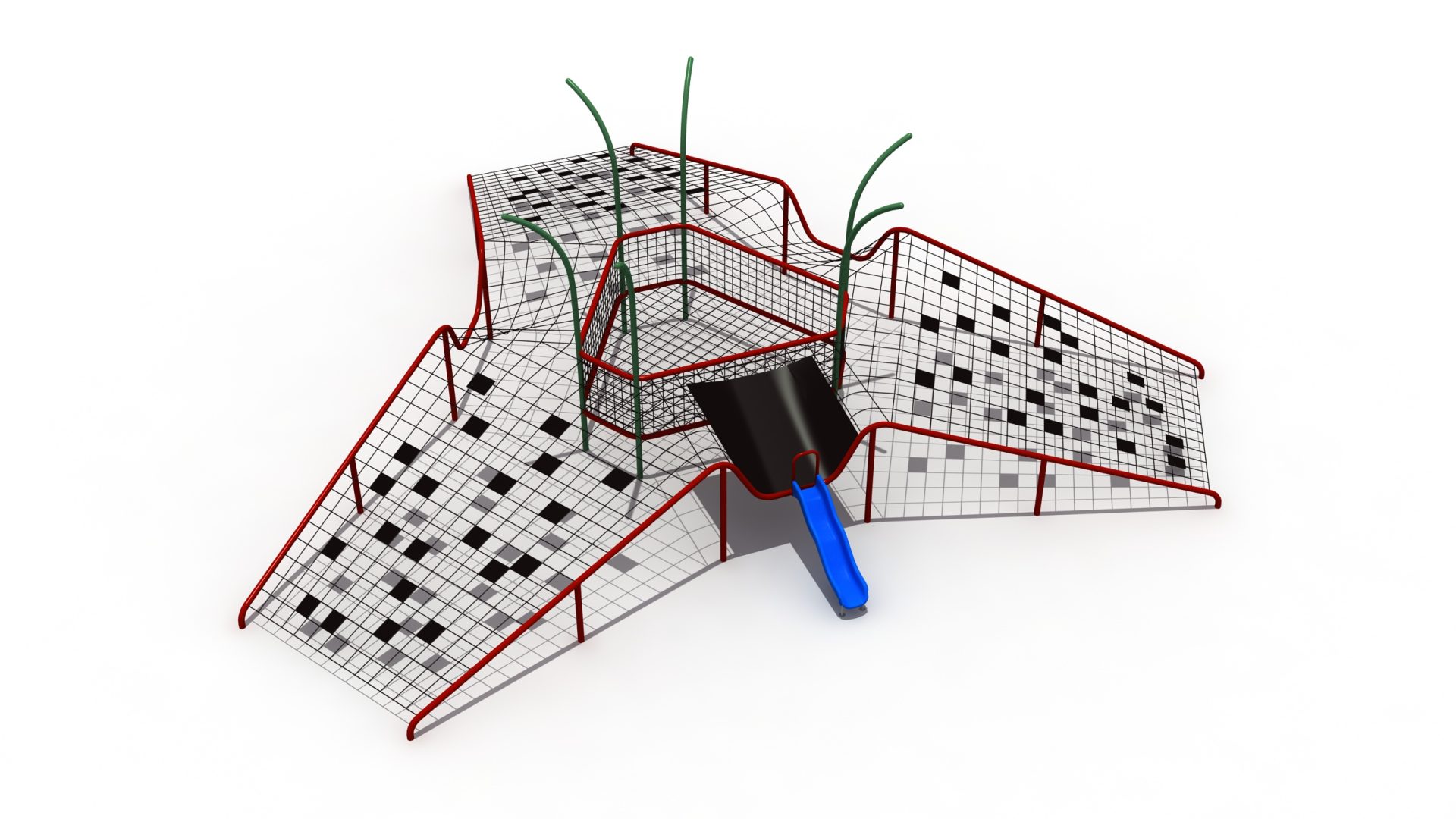 Rope Ramp Oasis - Kidzspace